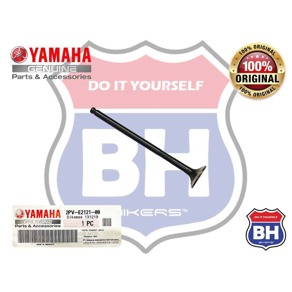 YAMAHA LC135 / FZ150 / Y15ZR VALVE EXHAUST EX 100% ORIGINAL HLY 2PV ...