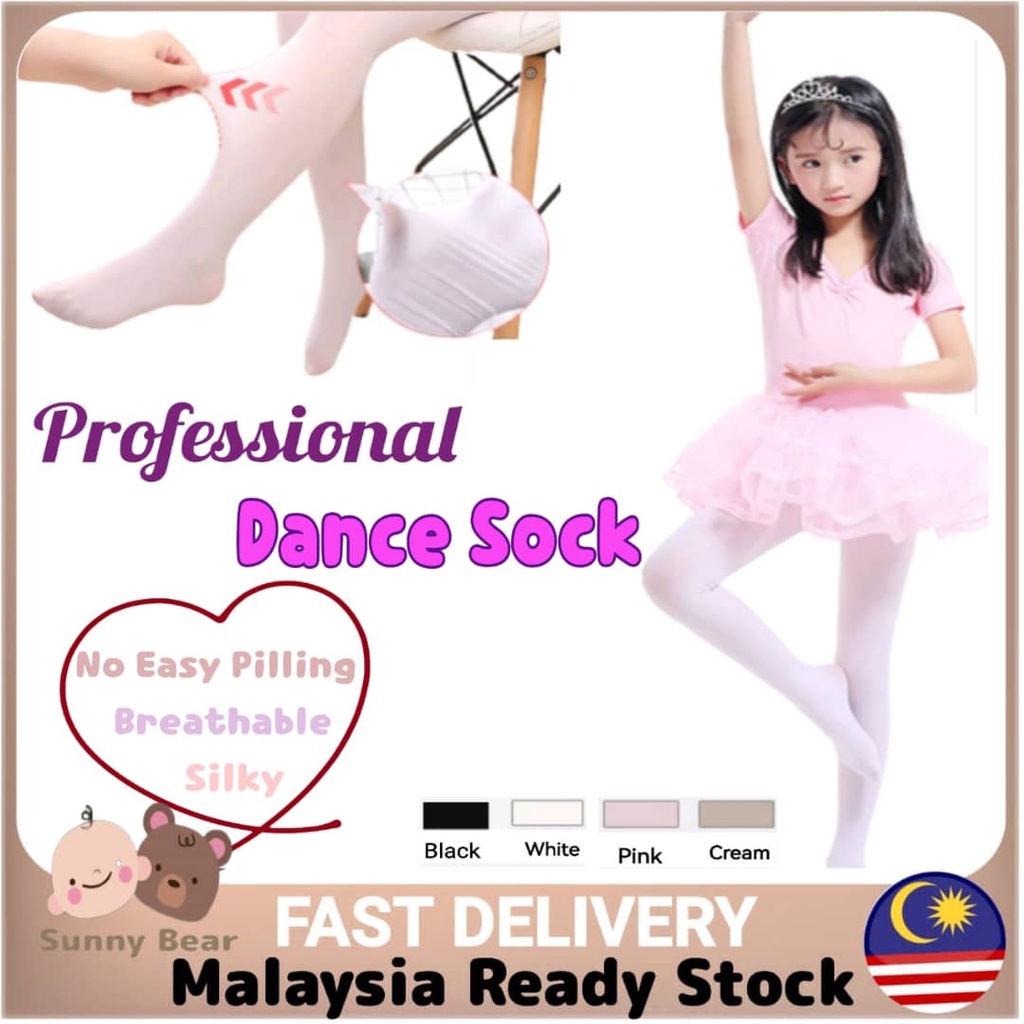Stockin Balet Budak Perempuan Girls Children Pantyhose Dance Leggings ...