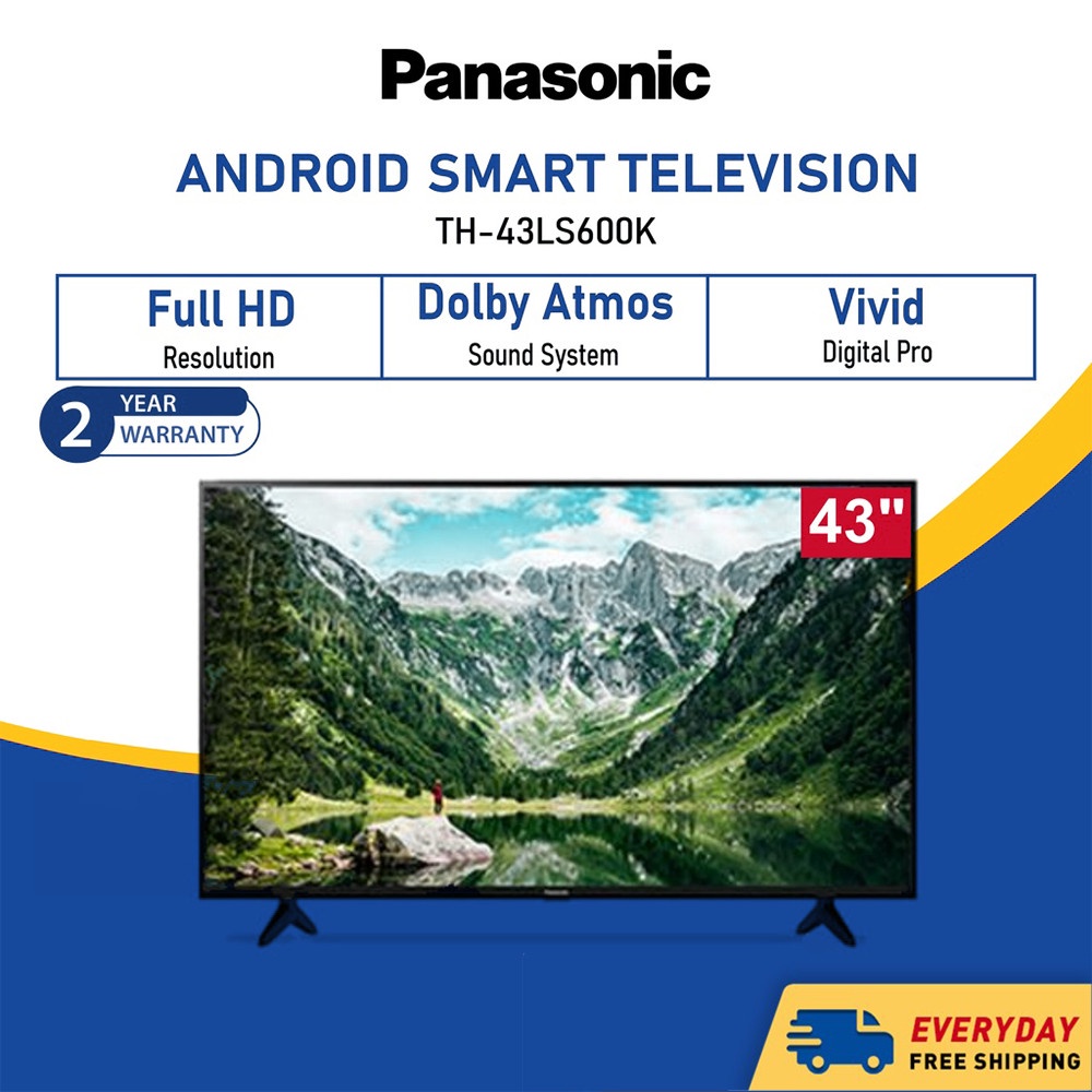 PANASONIC TH-43LS600K 43 INCH LED FULL HD TV SMART TV TH-43LS600K 2K TELEVISION TELEVISYEN ...