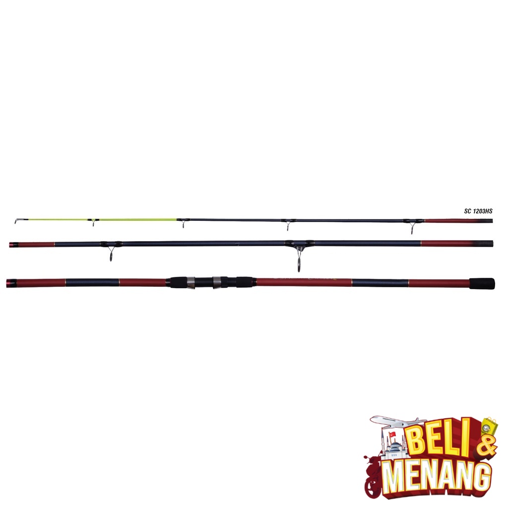 Seahawk Shore Caster 2 Casting Fishing Rod I Heavy Duty Lightweight ...