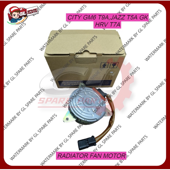 FAN MOTOR RADIATOR HONDA CITY GM6 T9A JAZZ GK T5A HRV T7A (AUTONAS ...
