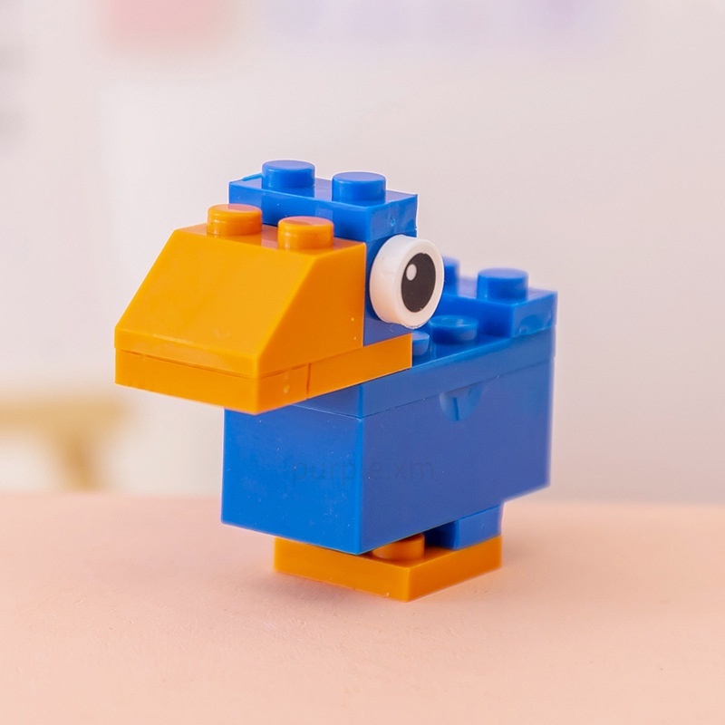 Lego Sharpener Kids DIY Puzzle Pencil Sharpener Lion Giraffe Elephant ...