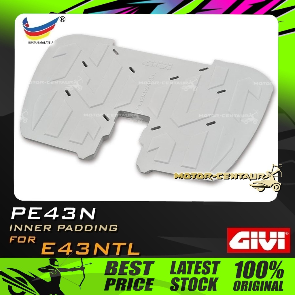PELAPIK GETAH DALAM BOX GIVI FLEXISHELL INNER PADDING PE43N FOR E43NTL ...