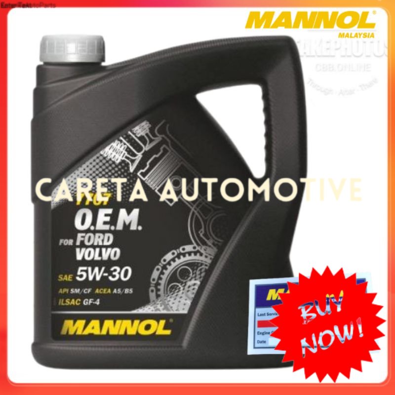 (MADE IN GERMANY) 7707 For FORD VOLVO Fully Synthetic Engine Oil (HC ...
