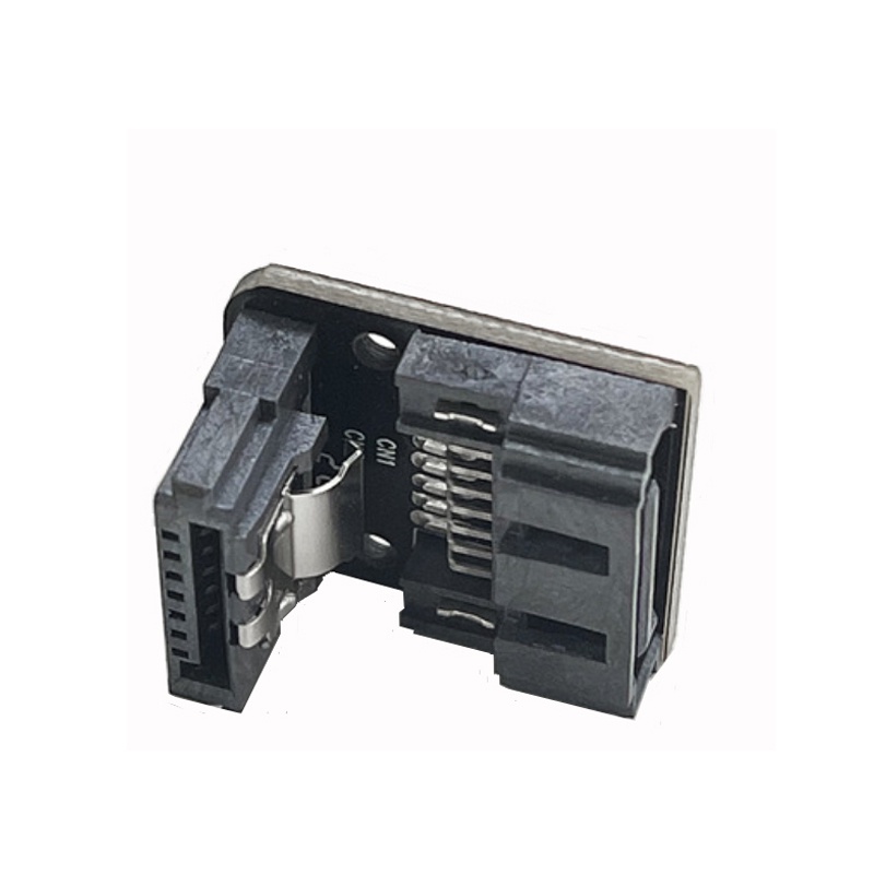 7-pin Sata Cable Interface Steering Connector 90 Degrees 7PIN Serial ...