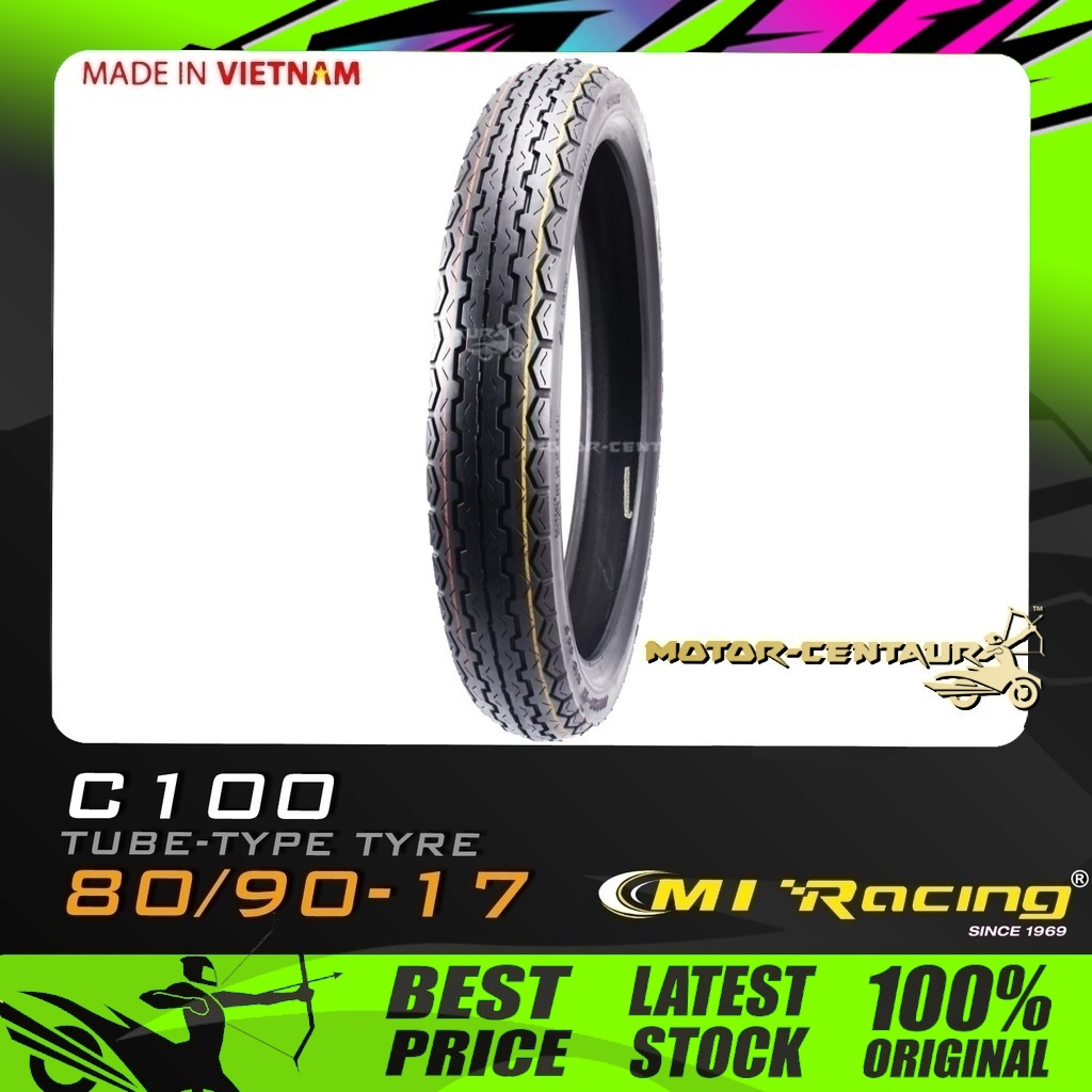 TAYAR CMI RACING TYRE C100 80/90-17 (BUNGA TT100) | Shopee Malaysia