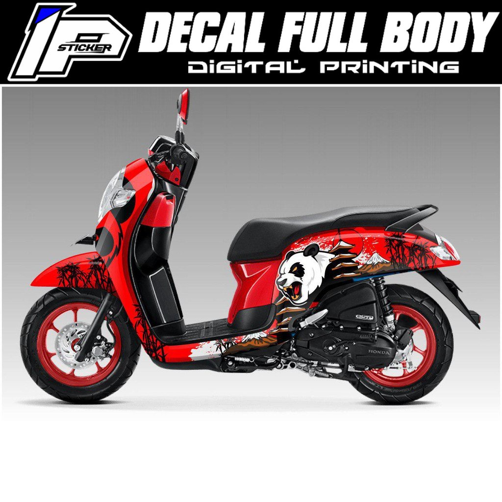 SCOOPY FI NEW full body Decal Sticker - SCOOPY FI NEW Decal Sticker ...