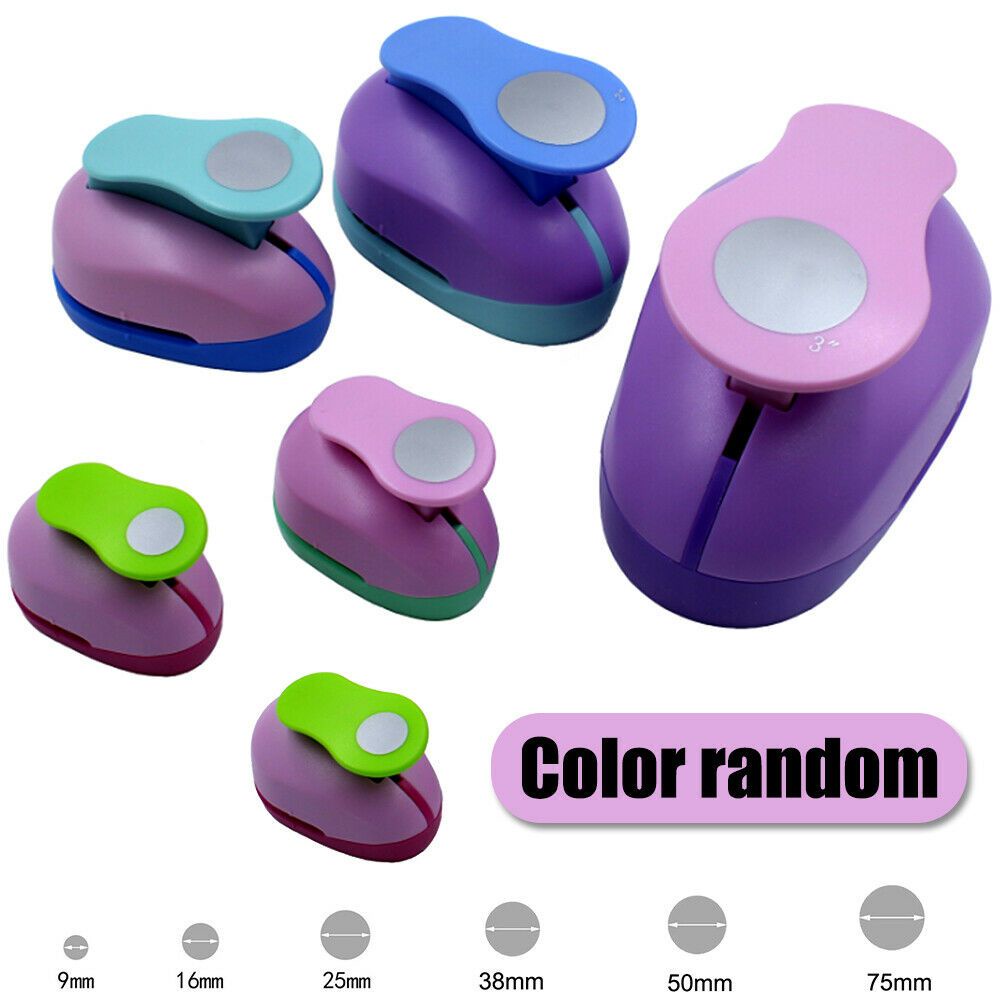 Kamei DIY Round Hole Punch Paper Shaper Cutter Embossing Making Cards ...