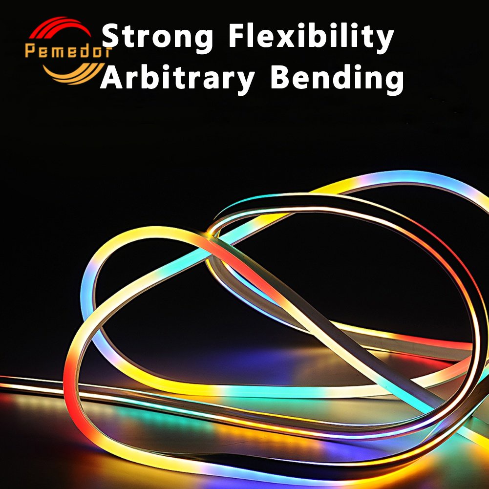 Eye Protect Symphony LED Neon Light Strip colorful 220V Horse Racing 7 ...