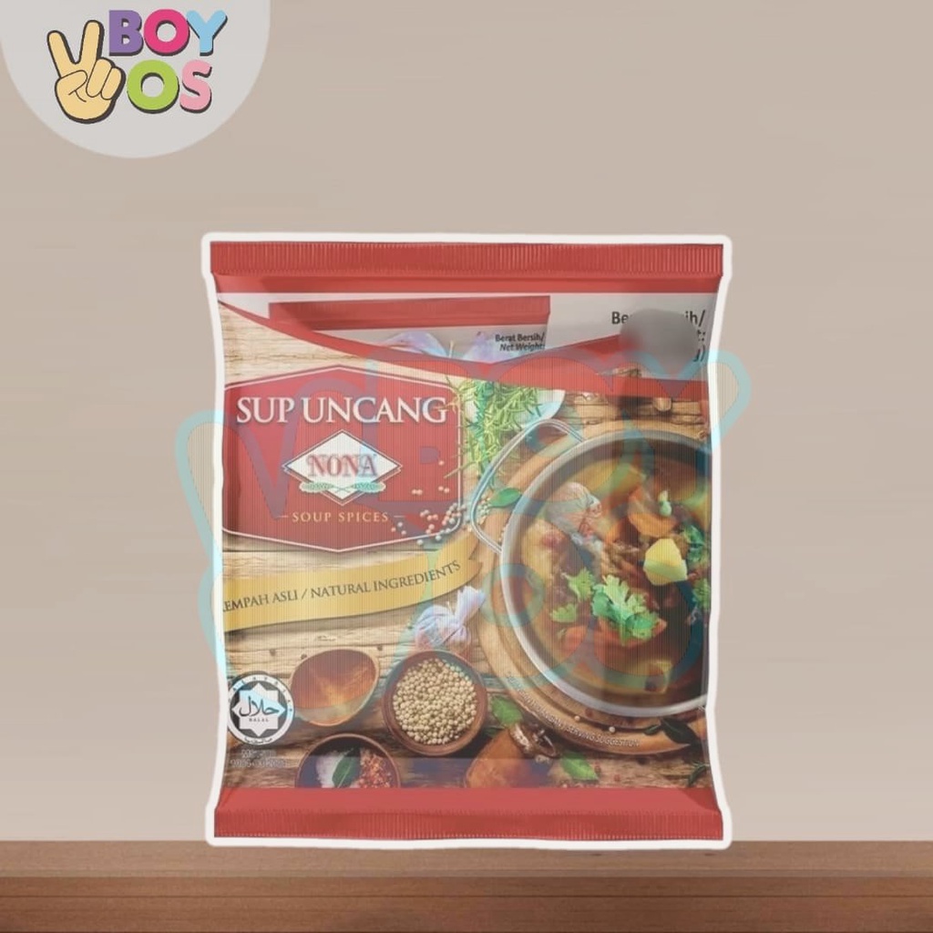 Nona Sup Uncang | Sup Bunjut | Soup Spices Economy Pack (1pcs X 8g ...