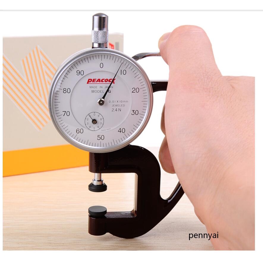 Japan PEACOCK High Precision Thickness Gauge/Thickness Gauge/Rubber ...
