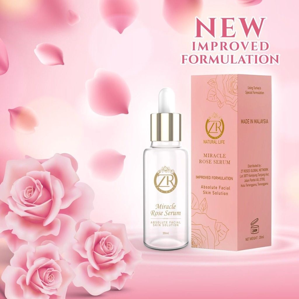 Zety Roses Miracle Rose Serum (30ml/10ml) Improved Formulation | Shopee Malaysia