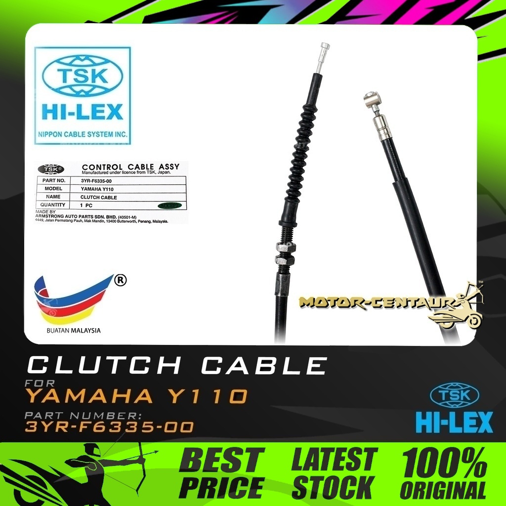TALI/KABEL TSK CLUTCH CABLE 3YR-F6335-00 FOR YAMAHA Y110 | Shopee Malaysia