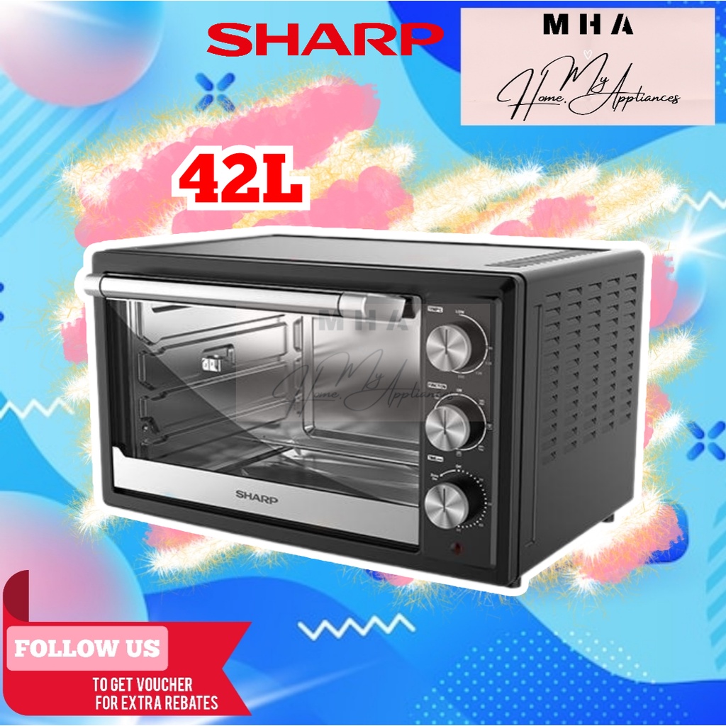 30L/42L/46L/70L SHARP Electric Oven Ketuhar Elektrik with Timer | 3 ...