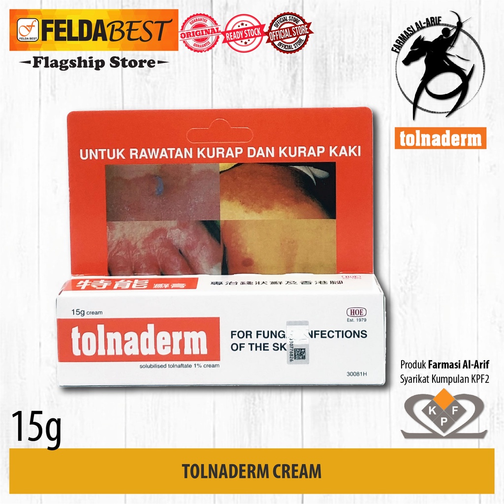 Tolnaderm Cream (15g) | Shopee Malaysia