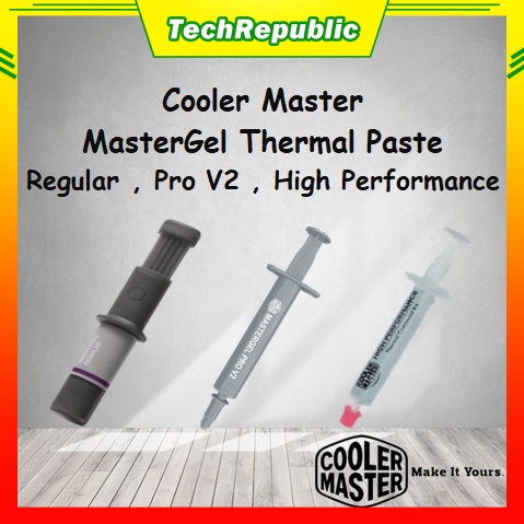 Cooler Master MasterGel ( Regular ,Pro V2 ,High Performance HTK-002-U1 ...