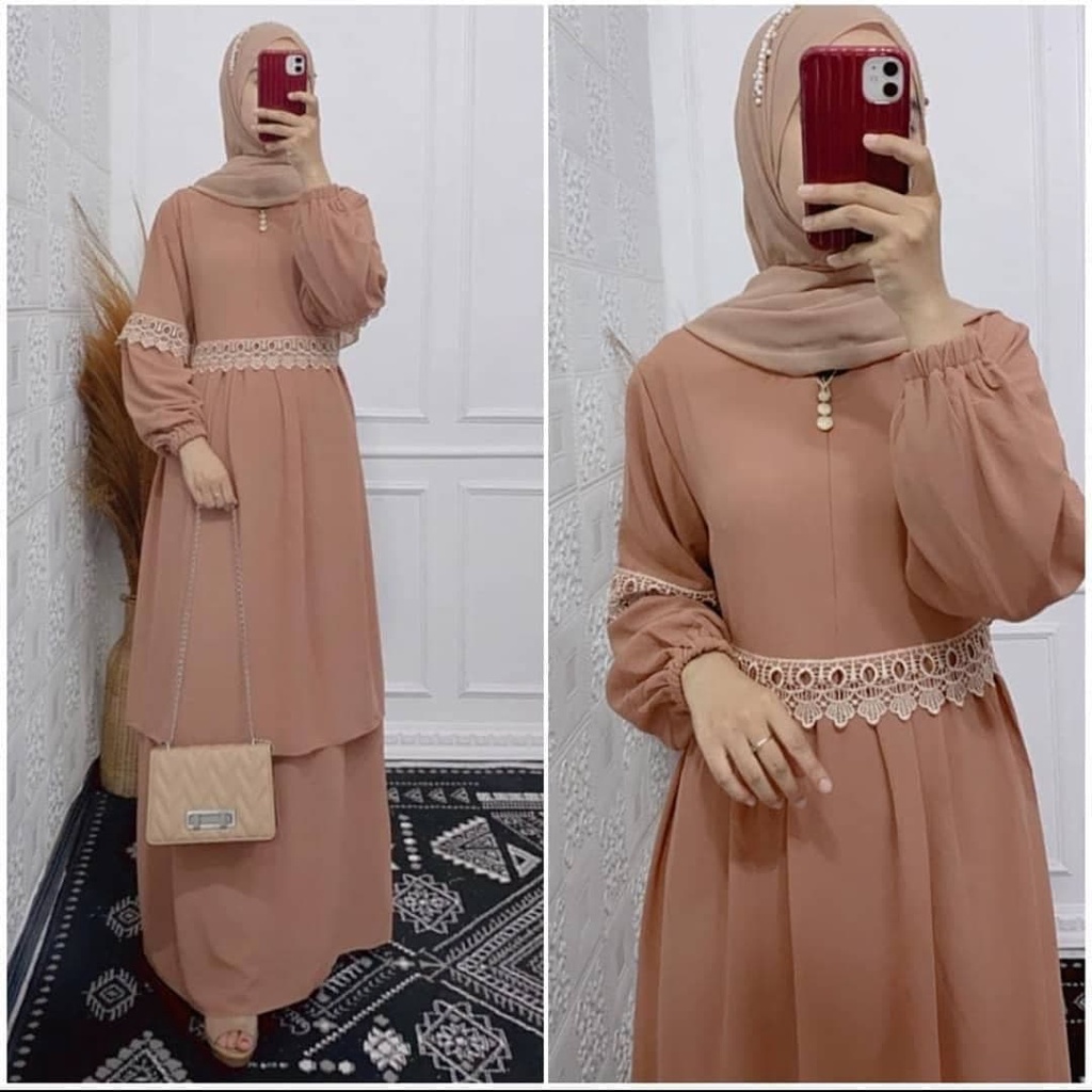 Ilook | Latest Women's Gamis 2025 | Gamis Denada Dress, Creap Material ...
