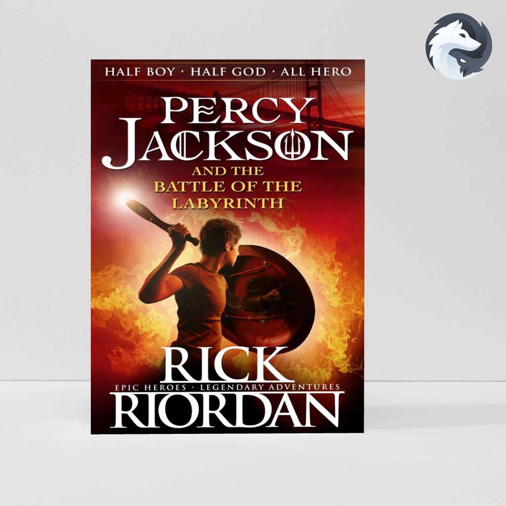 (Eng) Percy Jackson and The Olympians book series 1-5 Rick Riordian ...
