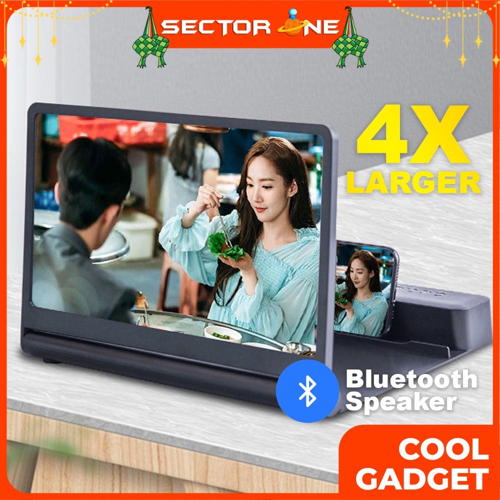 Screen Magnifier 6D Smartphone Enlarge Screen F12 12 inch Magnifier ...