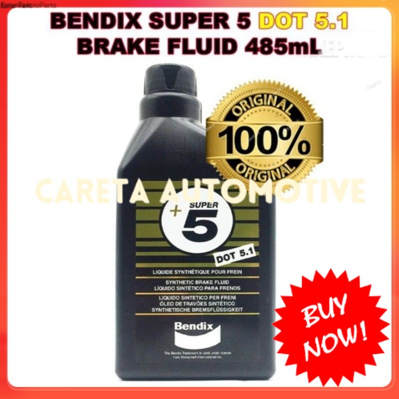 Bendix Dot 5.1 Brake Fluid Super 5 (485ML) | Shopee Malaysia