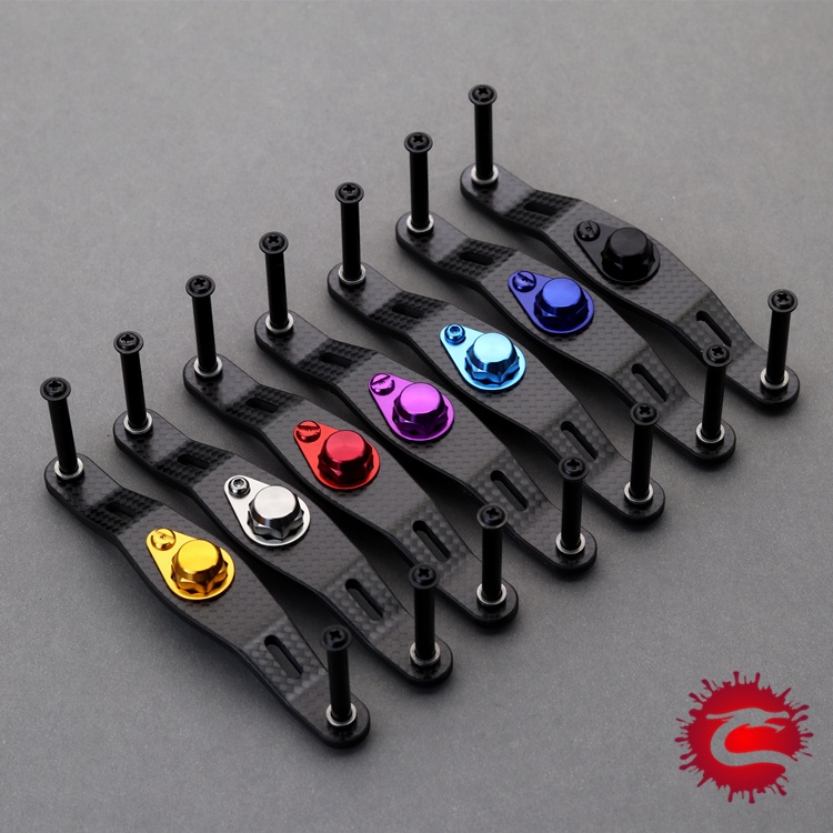 90MM/95MM/100MM/105MM/ For daiwa abu 1.5k Road Carbon Fiber Rocker ...