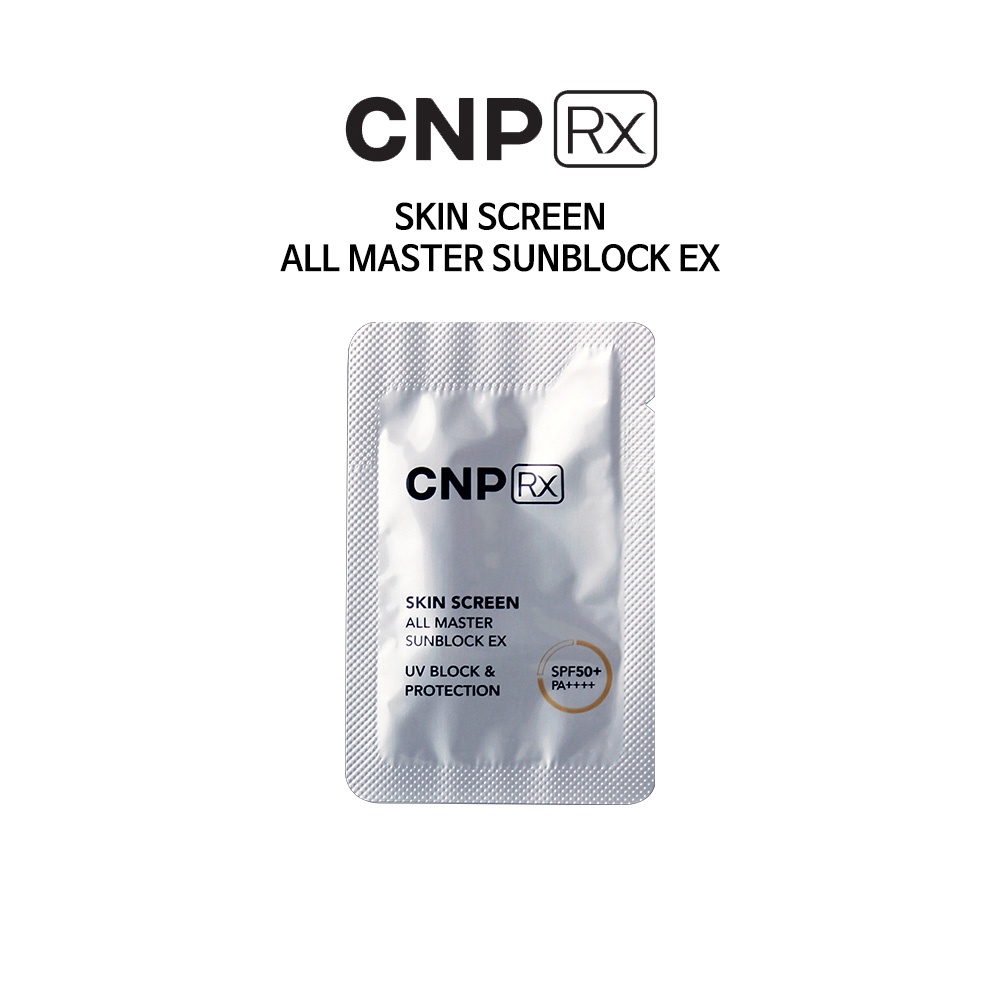 CNP RX SKIN SCREEN ALL MASTER SUNBLOCK EX SPF50+ / PA++++ 1ml x 30ea ★Korea cosmetics ...