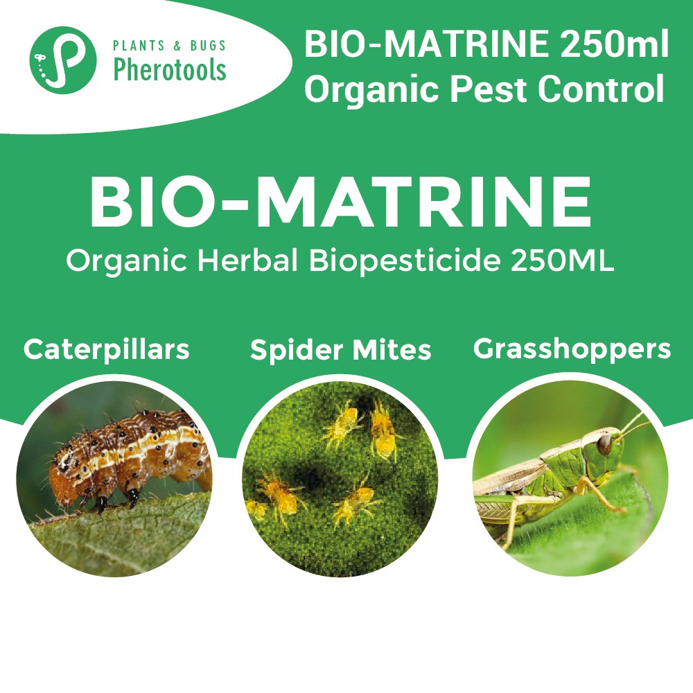 Pherotools 250ML BIO-MATRINE Organic Herbal Biopesticide Organic ...