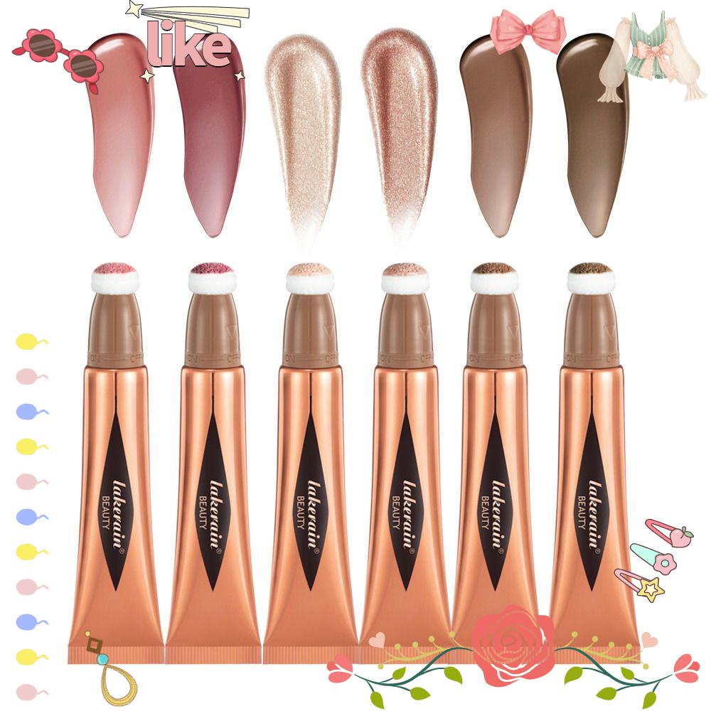 LIKE Blush Beauty Wand Natural Face With Cushion Applicator Makeup ...