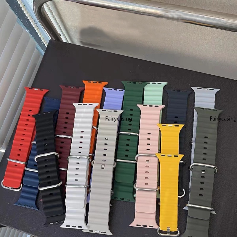 42 Colors Ocean Strap For Apple Watches Series 9 8 ultra 49mm 45mm 41mm ...