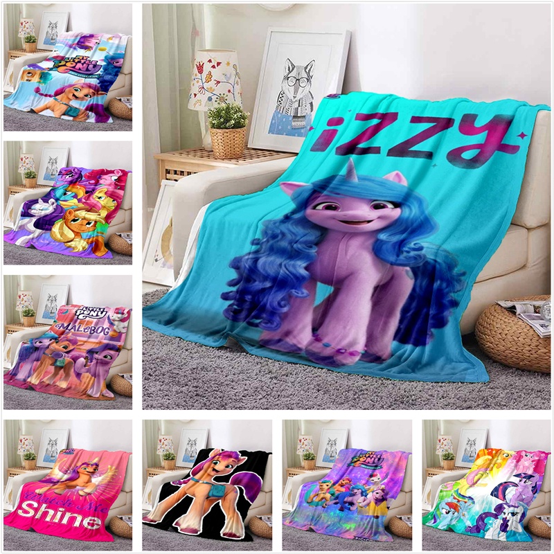 My Little Pony Cartoon Animation Blanket Sofa Office Nap Rainbow ...