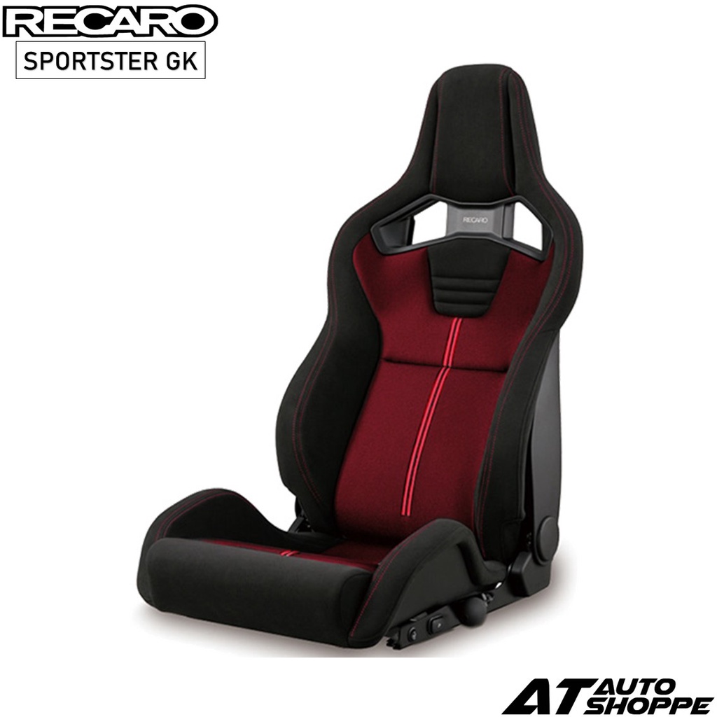 RECARO SPORTSTER GK (BLACK+RED) BUCKET SEAT KERUSI | Shopee Malaysia