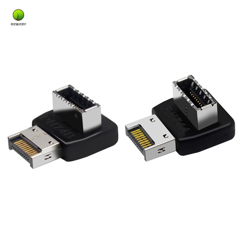 Computer Motherboard Type-E USB 3.1 Type-E Interface 90 Degree Steering ...