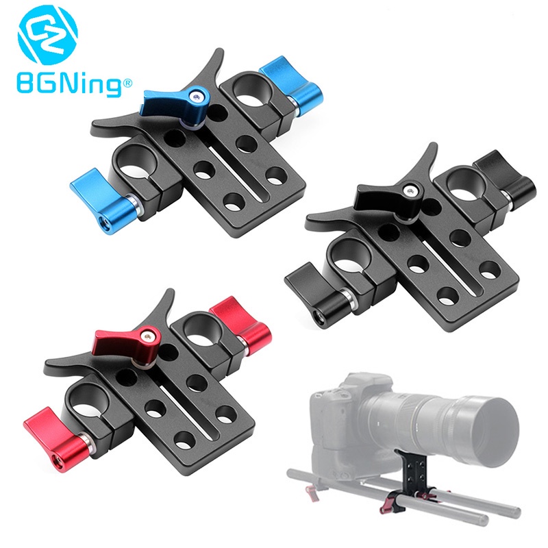 BGNing Aluminum Alloy 15MM Telephoto Lens Support Bracket Camera Stand ...