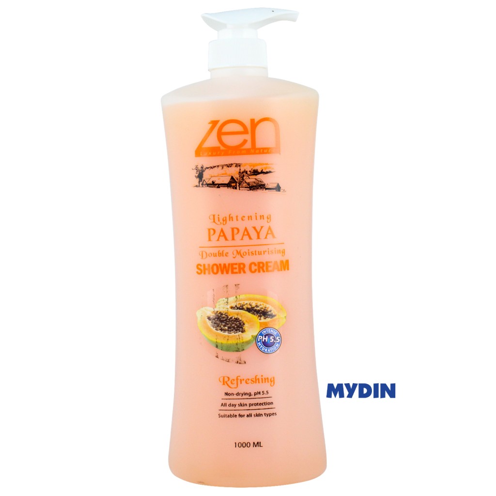 Zen Double Moisturising Shower Cream (1 L) - 6 Scents | Shopee Malaysia