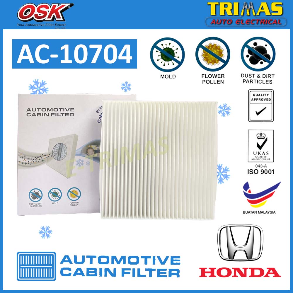 OSK Cabin Filter Honda City SEL GD8 Jazz GD3 Fit Penapis Air Cond ...