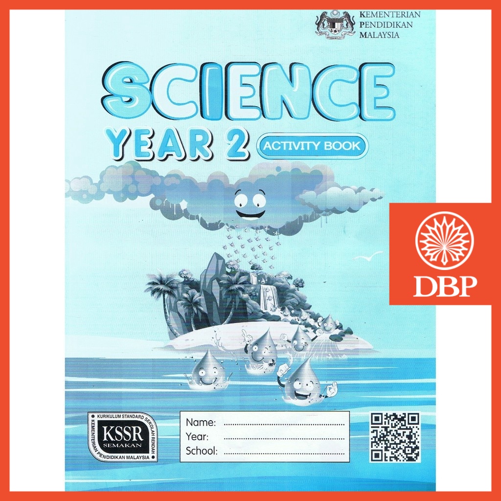 [DBP] Buku Aktiviti Teks Tahun 2 Science (DLP/English Version) | Shopee ...