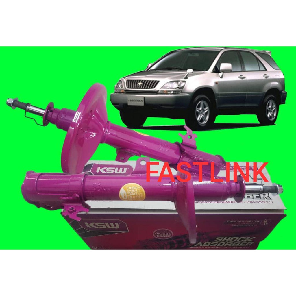 KSW TOYOTA HARRIER SHOCK ABSORBER HEAVY DUTY 100% NEW ORIGINAL KSHOWA ...