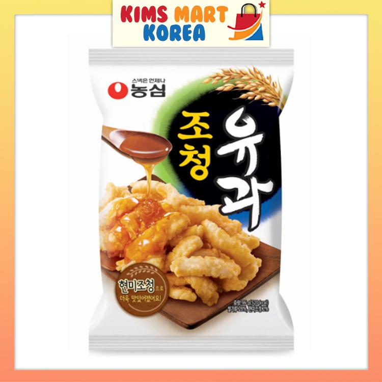 Nongshim Korean Jocheong Yugwa Traditional Honey Rice Snack 96g ...