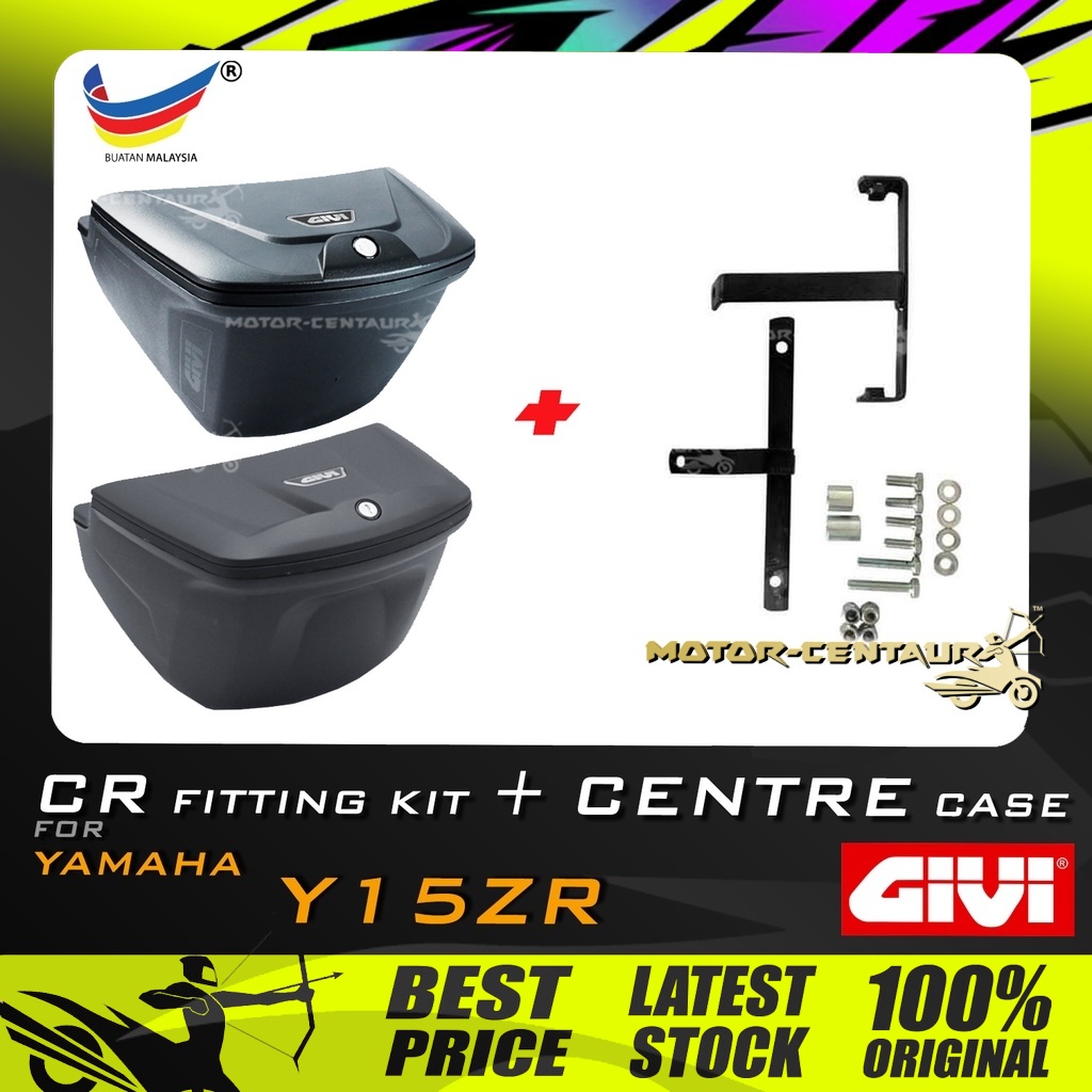 SET KOMBO KOTAK/BOX GIVI G12 G10 G12N G10N CENTRE/CENTER CASE + CR ...