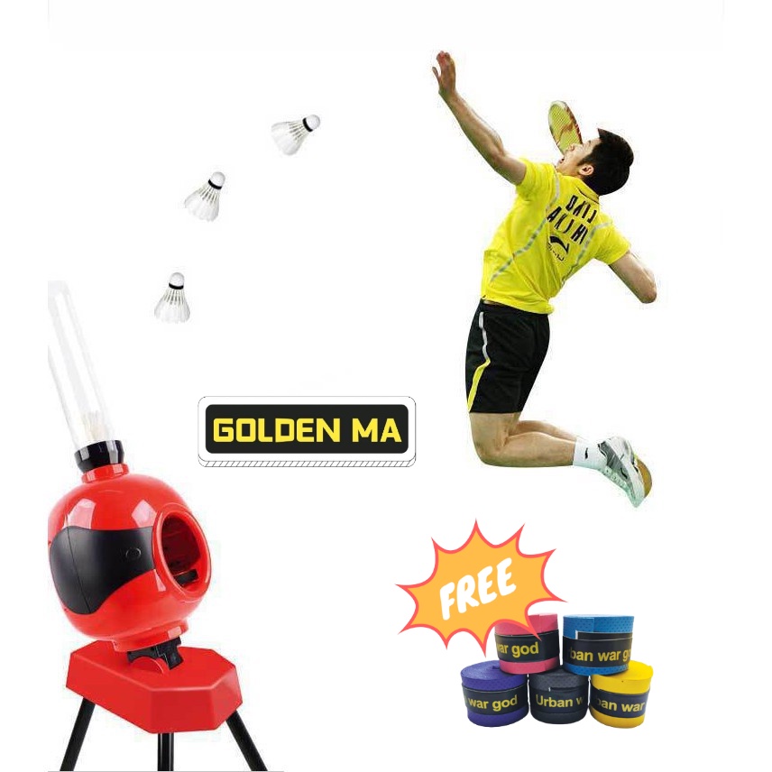 🎁GIFT🎁 Automatic Badminton Service Machine Robot Gift Portable Outdoor ...
