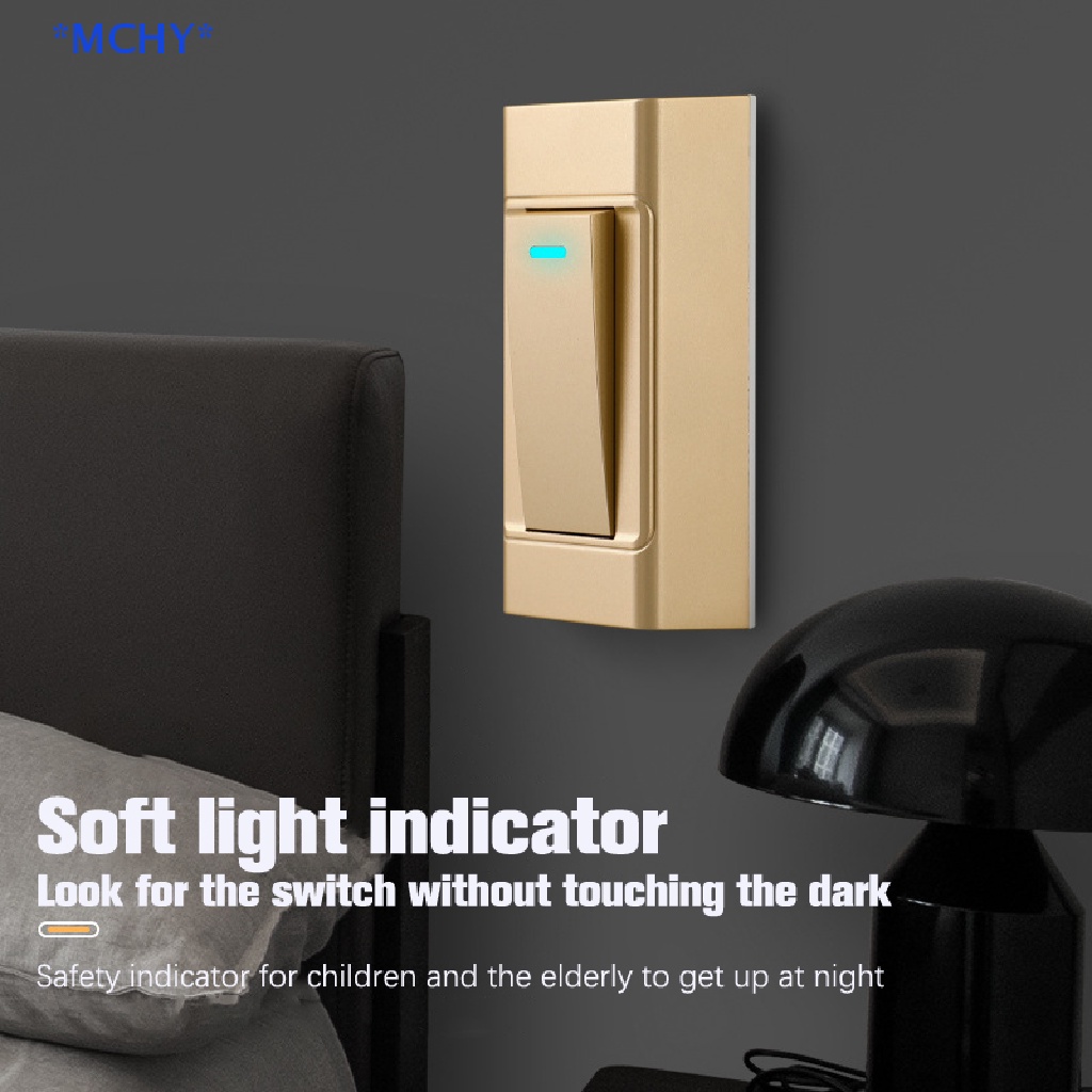 MCHY> 1 Gang 2 Way Surface Mount Switch Wire Hanging Installation ...