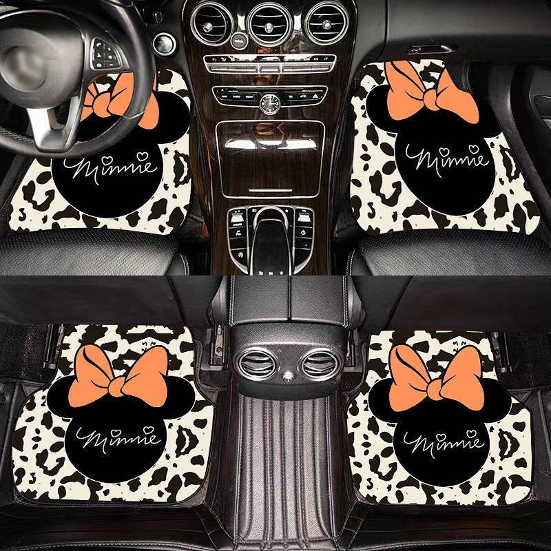 Trendy Cute Cartoon Car Universal Foot Pad Four Seasons Universal Suede ...