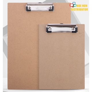 Wooden Chipboard Wire Clipboard A4 A5 Paper Organizer 1pc MDF Writing Drawing Board Papan ...
