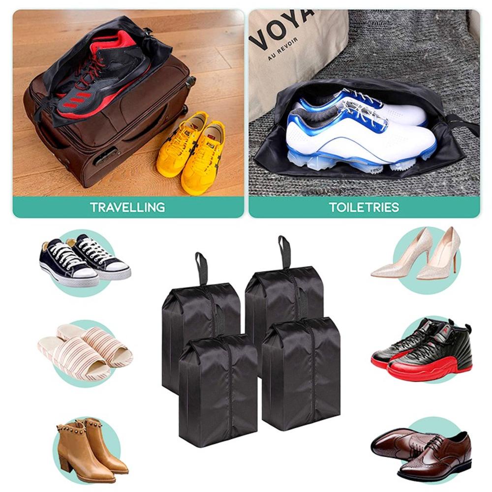 Shoes Storage Bag Shoe Storage Organizer Bags Travel Portable Nylon ...