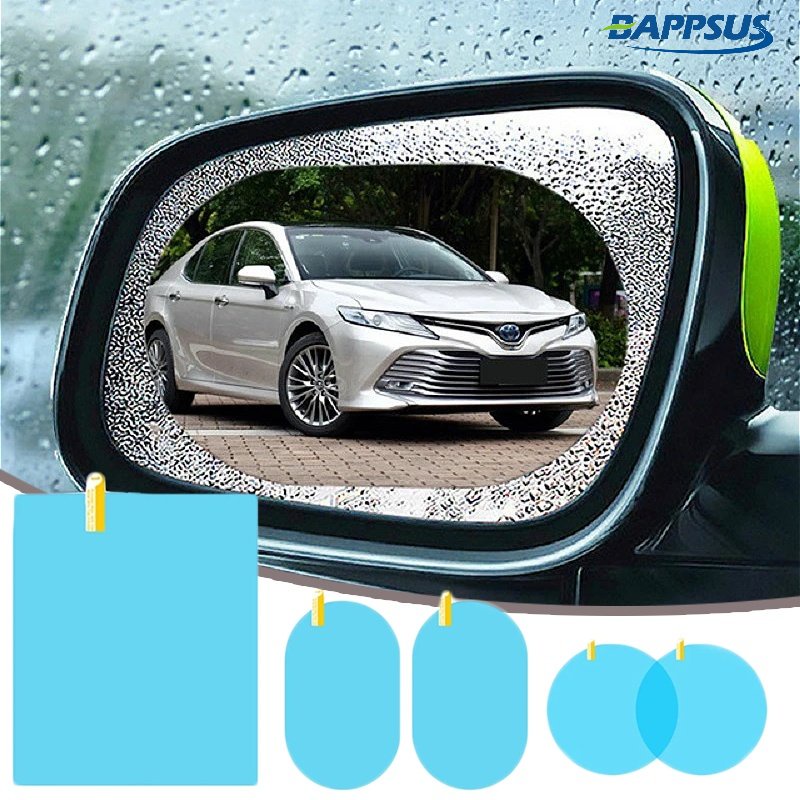 SUV Side Window Mirror Waterproof Nano Film Anti-fog Circular Rain ...
