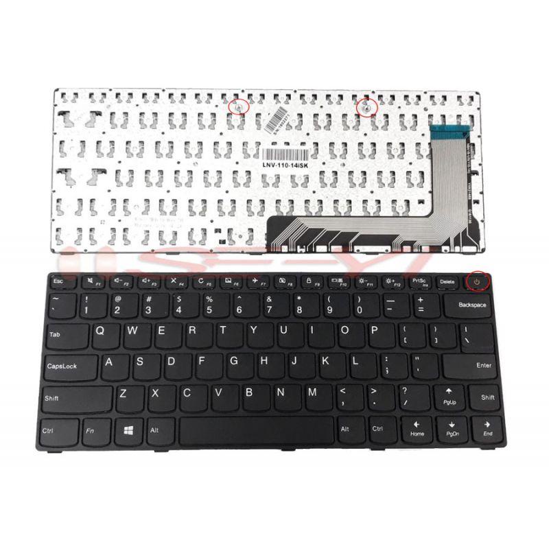 Keyboard For Lenovo IDEAPAD 110-14 110-14AST 110-14IBR 110-14ISK 310-14 ...
