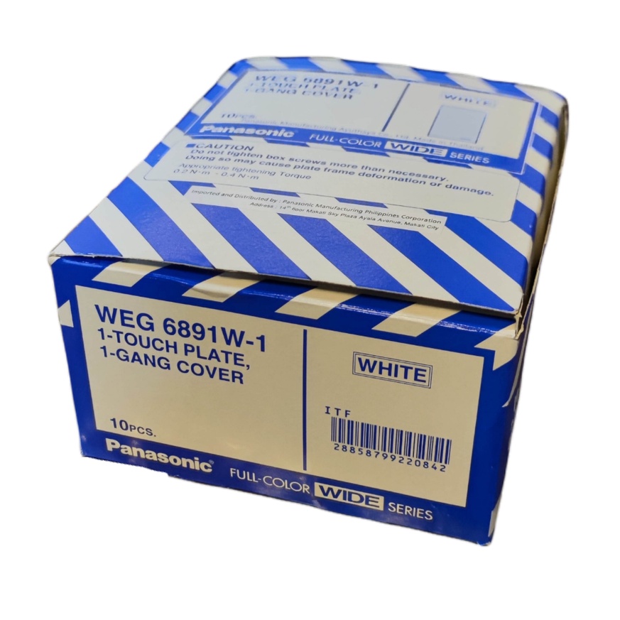 Panasonic Blank Plate Wide Series (10PCS) Blank Plate Cover, Utility ...