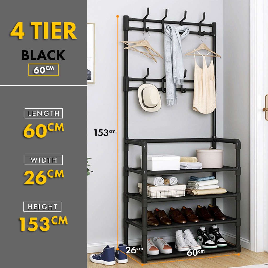 Finsso : ROSARIO Space Save Rak Baju Besi Ampaian Baju / Hanging Rack ...