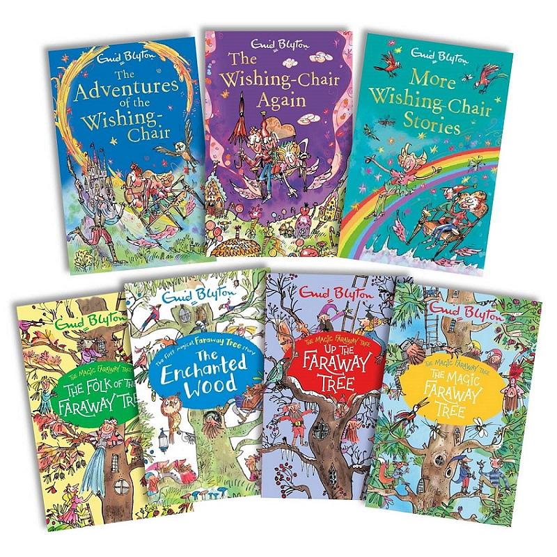 Magic Faraway Tree & Wishing Chair 7 Copy Slipcase (7 Volumes Combined ...