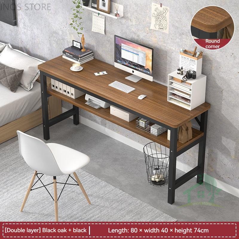 Computer table close to the wall narrow table home bedroom table study ...